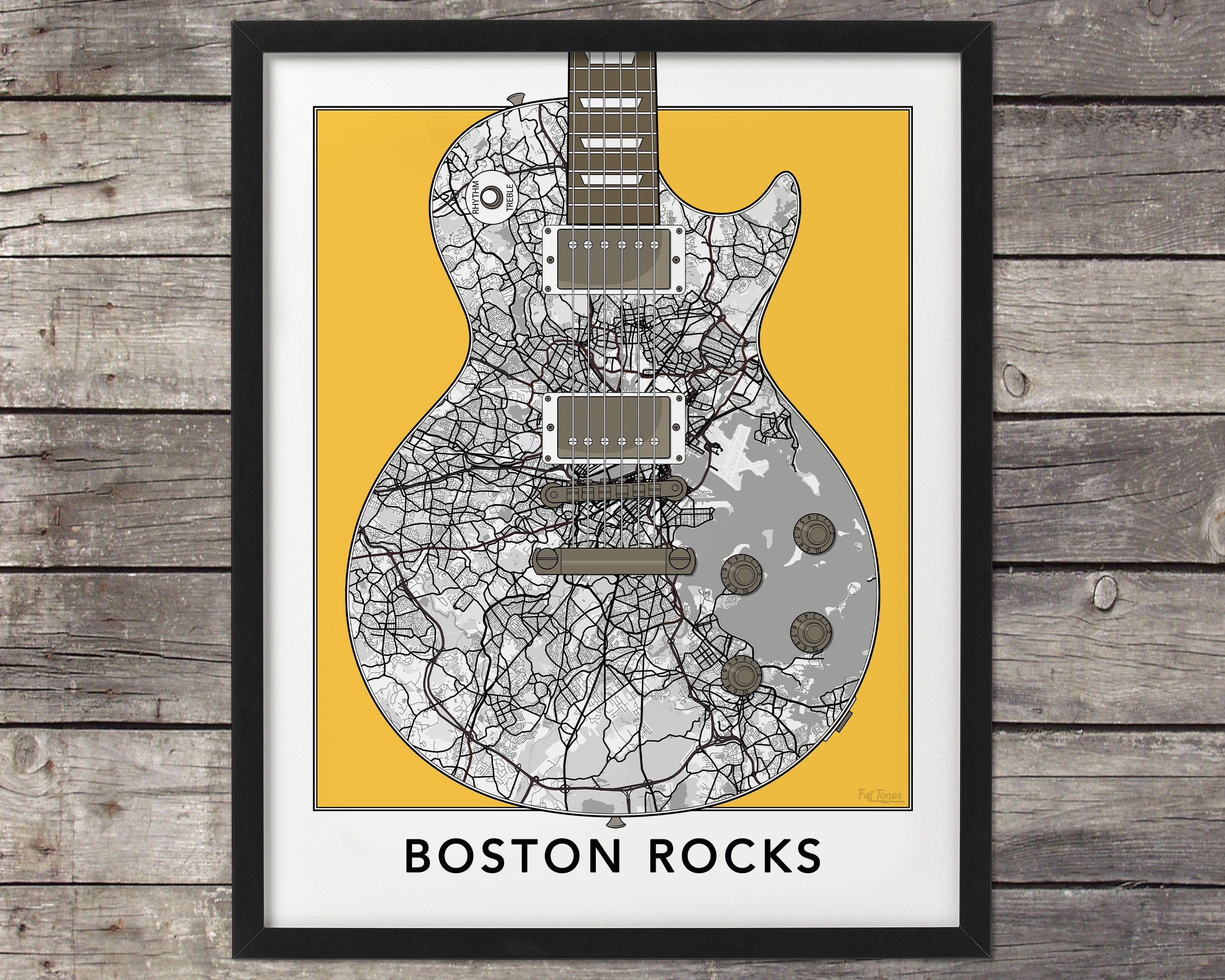 Boston Map – Fat Tones